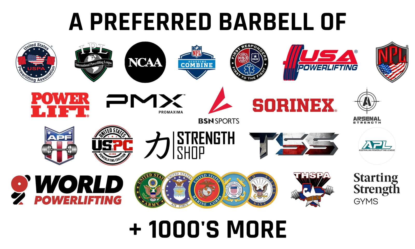 Texas Power Bars | Texas-Made Powerlifting Barbells Since 1980